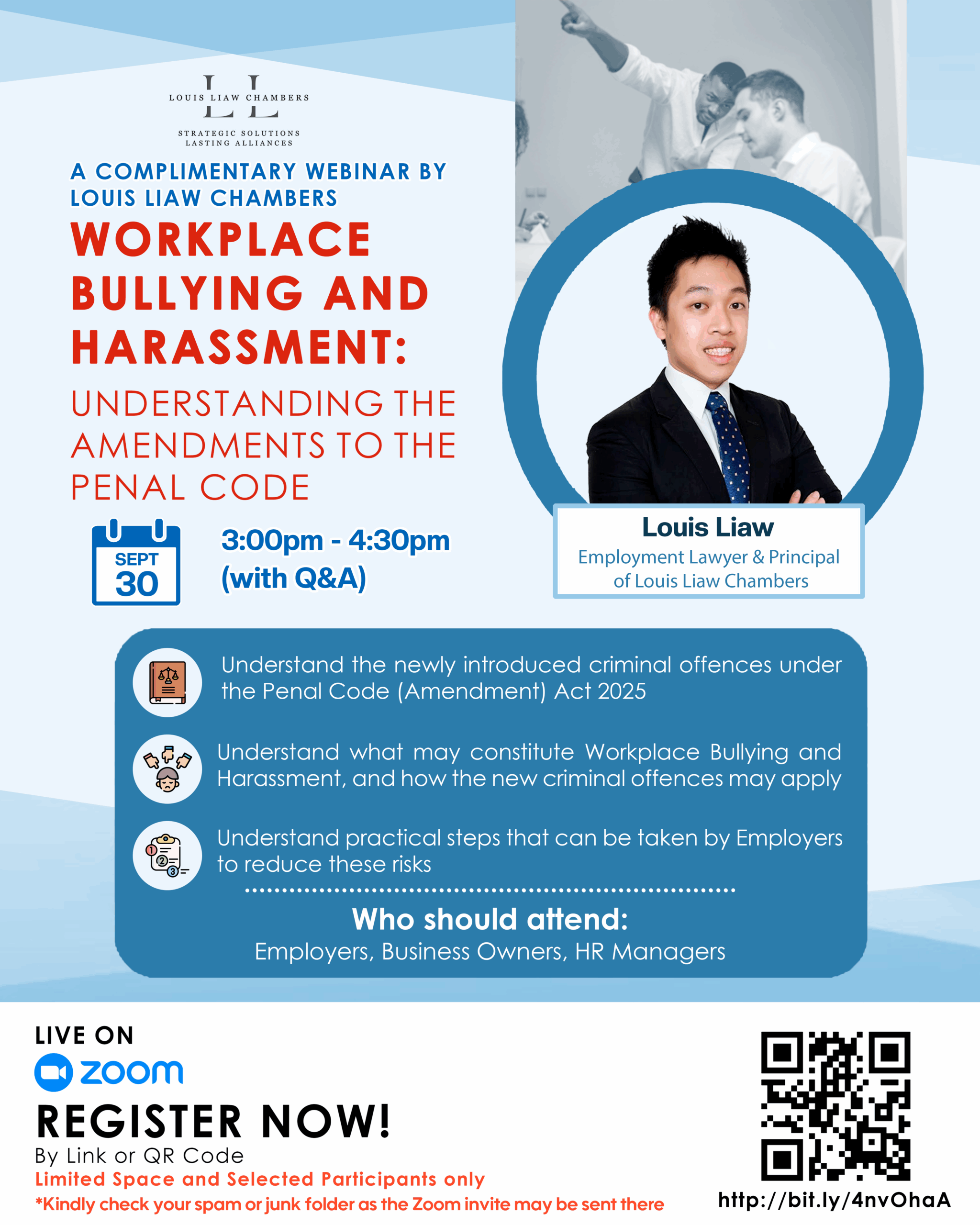 [UPCOMING WEBINARS + NEW VIDEOS] Basics of Employment Law, Harassment ...